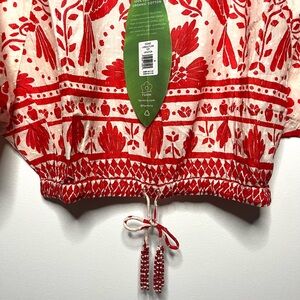 FARM Rio | Tops | Nwt Farm Rio Jungle Flow Top | Poshmark